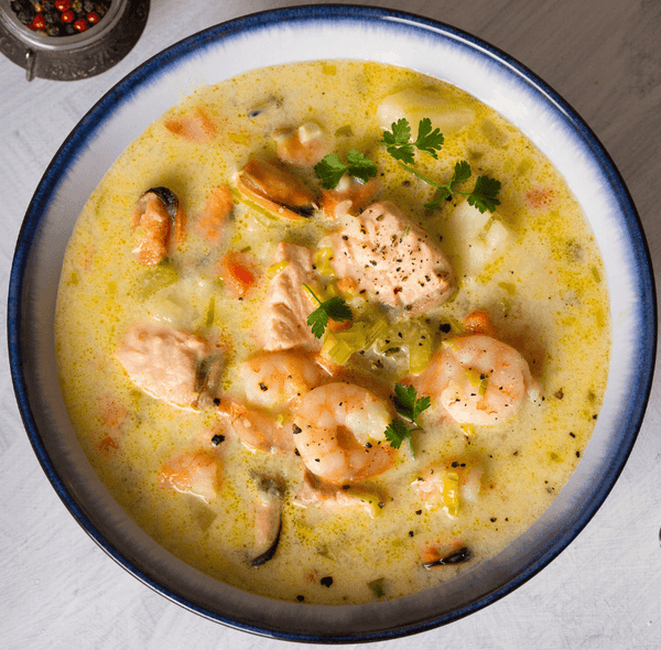 Grouper and Shrimp Chowder – Fresh Catch Fish Co.
